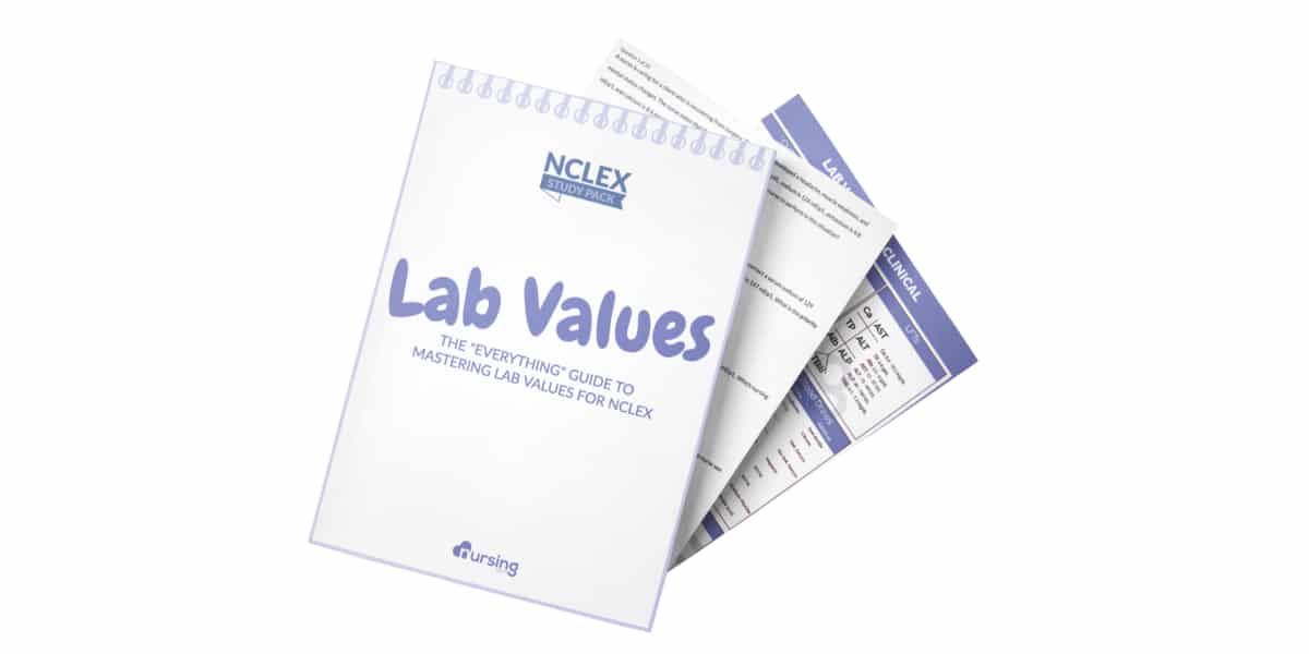 NURSING.com | Lab Value NCLEX Study Pack